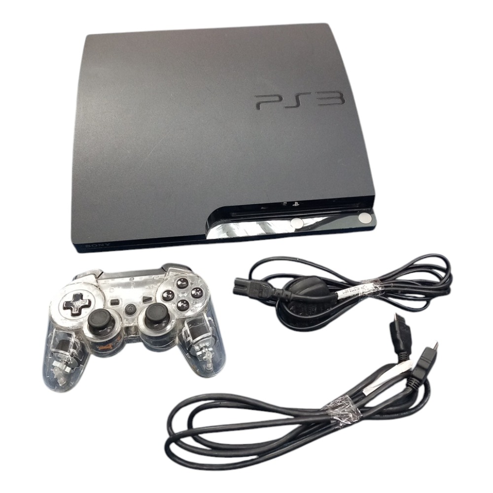 Sony Sony PlayStation 3 Slim Console, CECH-2003A, Tested, 120gb, Black ...